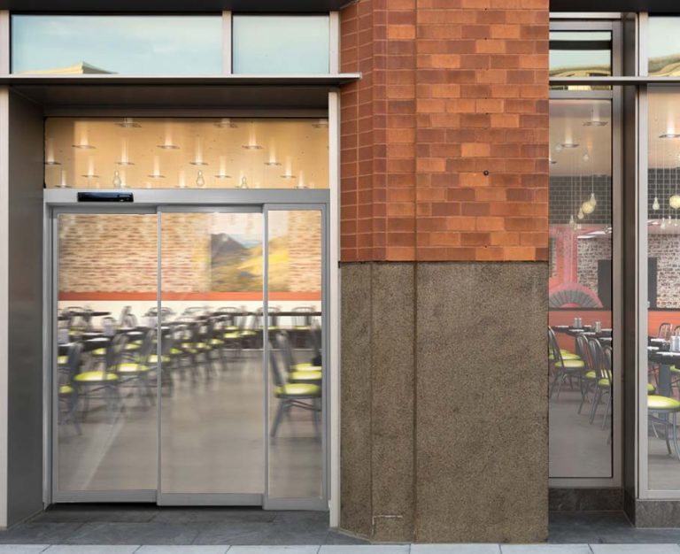 Puertas Automáticas de cristal para restaurantes